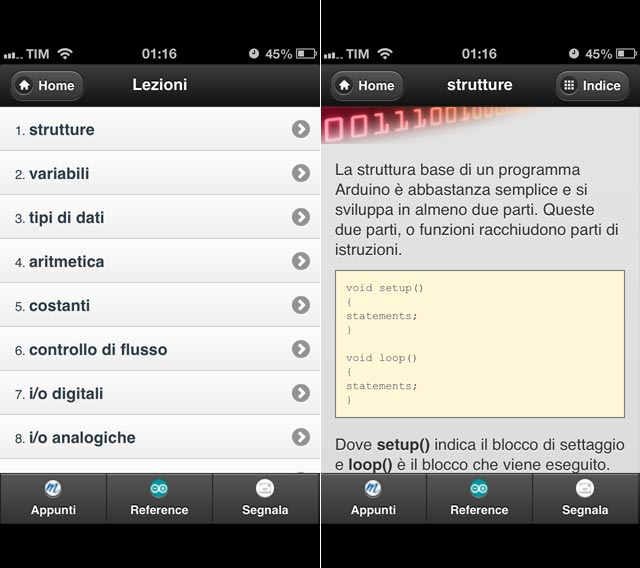 Webapp Arduino Le Mie Lezioni Di Programmazione Su Arduino In Formato Portable Michele Maffucci