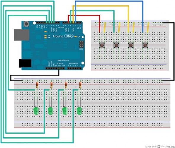 Arduino – lezione 07: lavorare con gruppi di valori e funzioni esterne ...