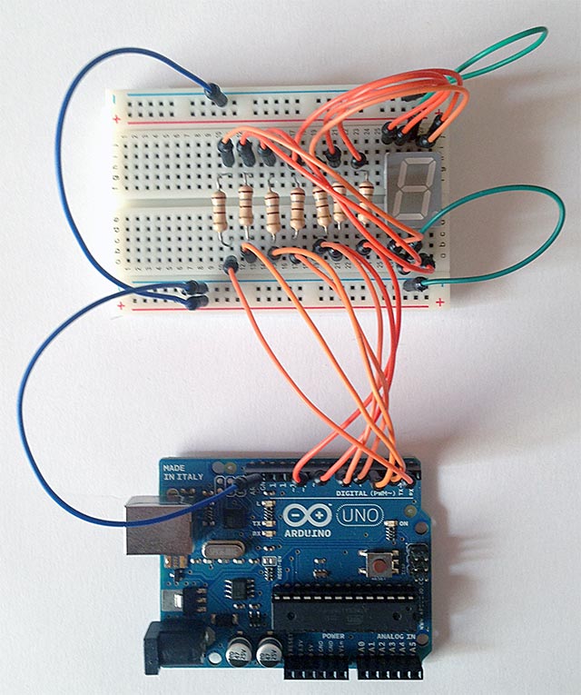 Arduino Lezione 08 Display A 7 Segmenti E Creazione Di Librerie Michele Maffucci