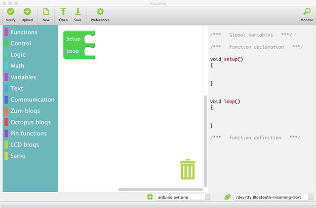 Visualino – Visual programming environment for Arduino – lezione 1 ...