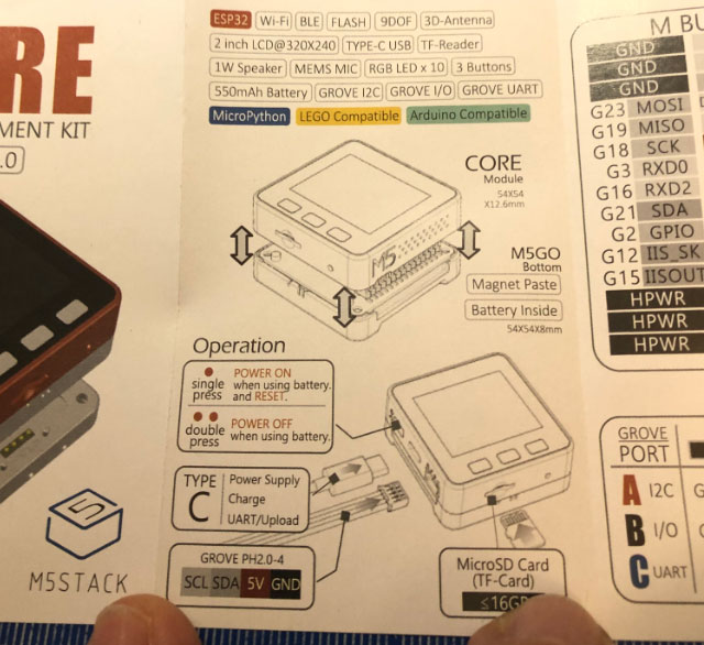 M5Stack FIRE | Michele Maffucci