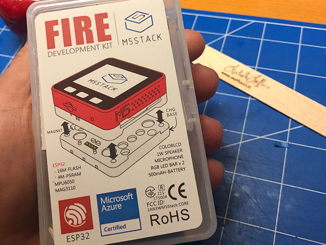 M5Stack FIRE | Michele Maffucci