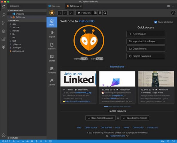 Programmare Arduino con Platform IO | Michele Maffucci