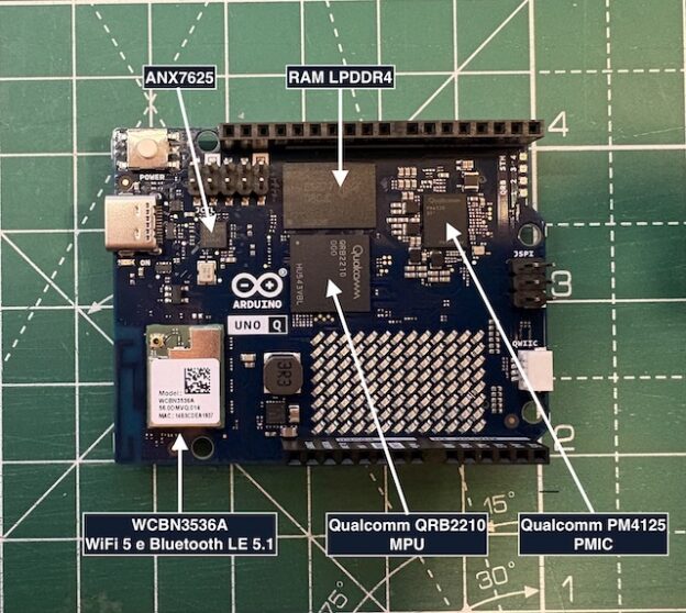Arduino UNO Q: guida introduttiva (caratteristiche, pinout, esempi ...